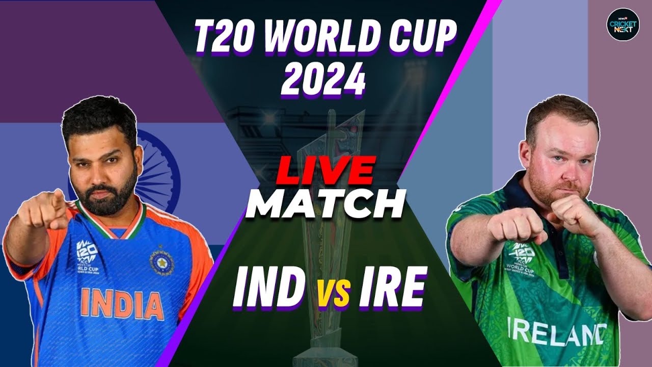 INDIA vs IRELAND T20 World Cup 2024 live score: India to Kick off ...