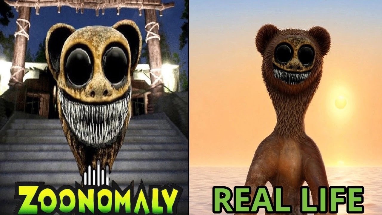 Guess the ZOONOMALY characters (squint your eyes) - YouTube