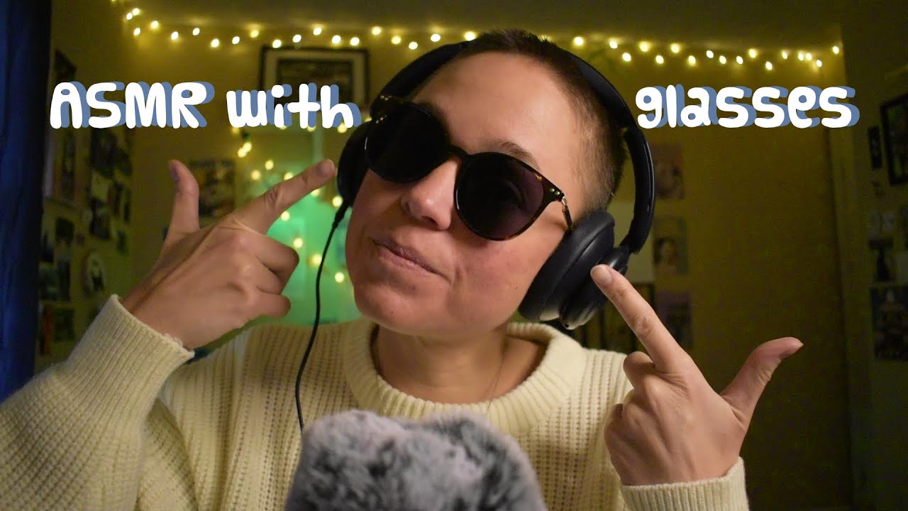 ASMR Firmoo glasses unboxing + tingly glasses tapping 😎 (whispering ...