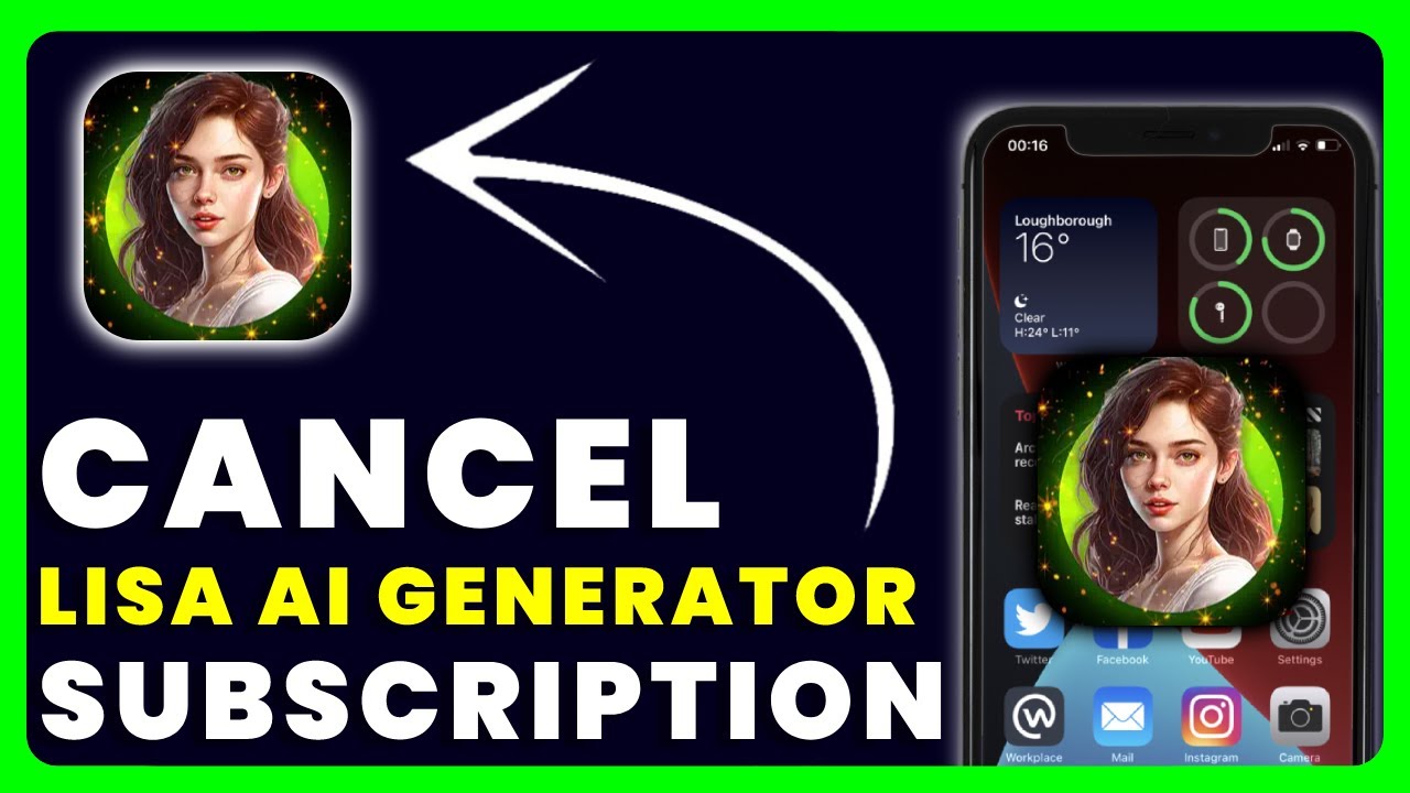 How to Cancel Lisa AI Generator Subscription - YouTube