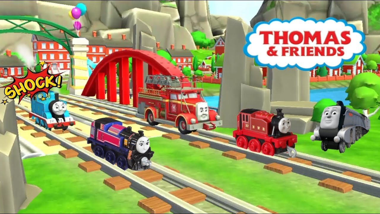 Thomas & Friends: Go Go Thomas - Thomas vs flynn, Ashima and rosieTrain ...