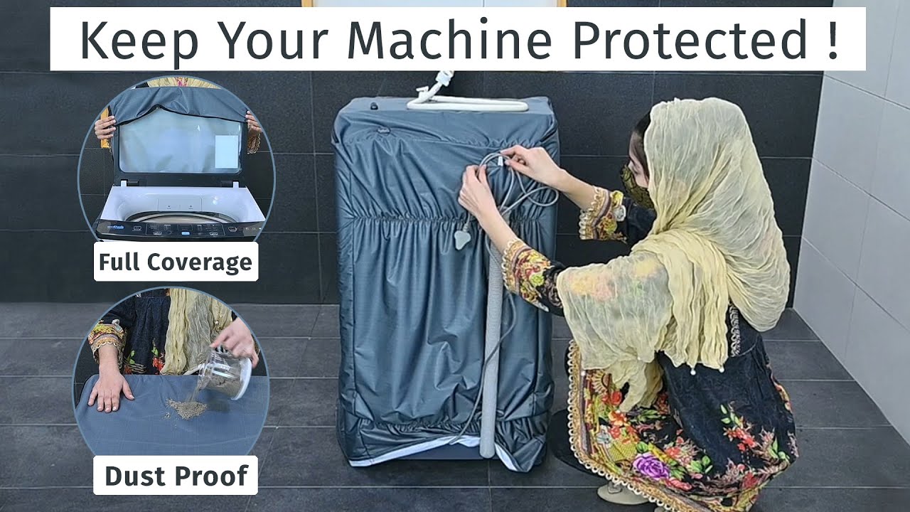 Get Flat 50% Off On Our Guaranteed Waterproof 💦 Machine Cover & Protect ...