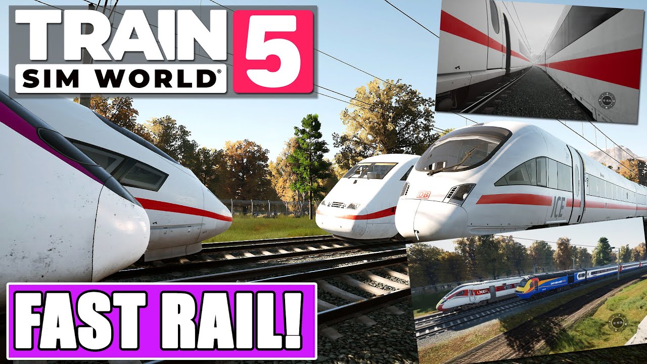 Train Sim World 5 | PARADE der HOCHGESCHWINDIGKEITSZÜGE! | ICE | TGV ...