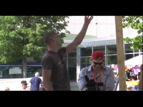 Inuit Games - One Foot High Kick.wmv - YouTube