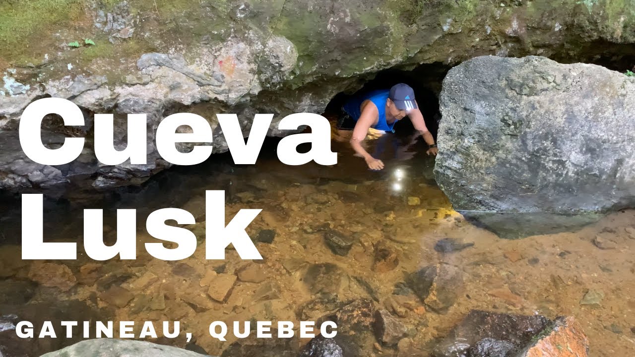 Senderismo subterráneo en las Cuevas Lusk - Lusk Cave 🇨🇦 - YouTube