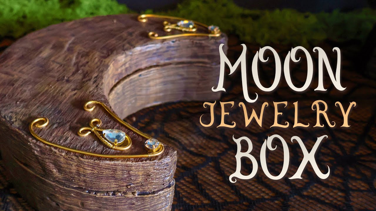 DIY Moon Jewelry Box: A Magical Home for Your Rings - YouTube