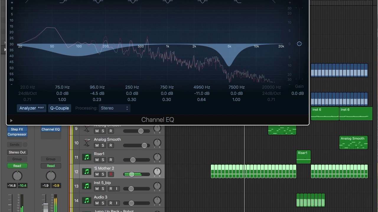 Drum and Bass in Logic Pro : Untameable - YouTube