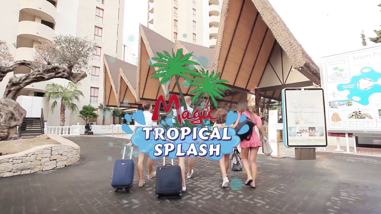 Magic Tropical Splash Water Park, Spa & Caribbean Resort - Video ...