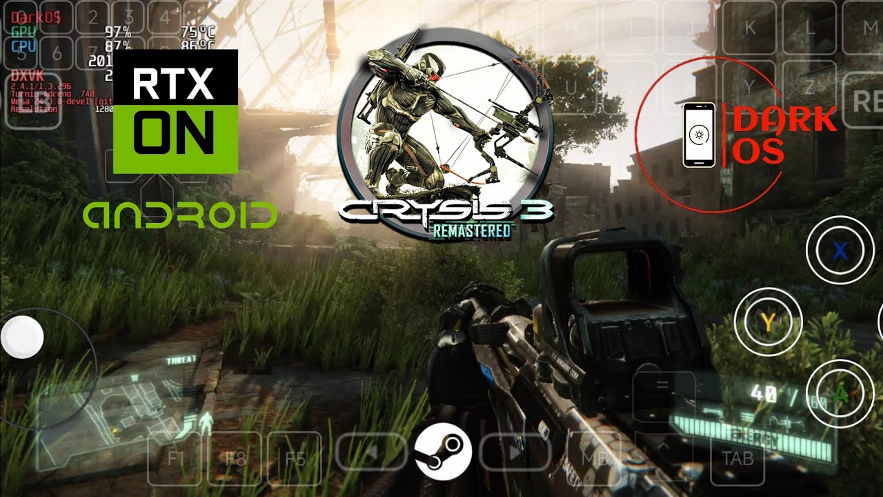 CRYSIS 3 REMASTERED | TURNIP DRIVER RTX SUPPORT | SD 8 GEN 2 | OFFLINE ...