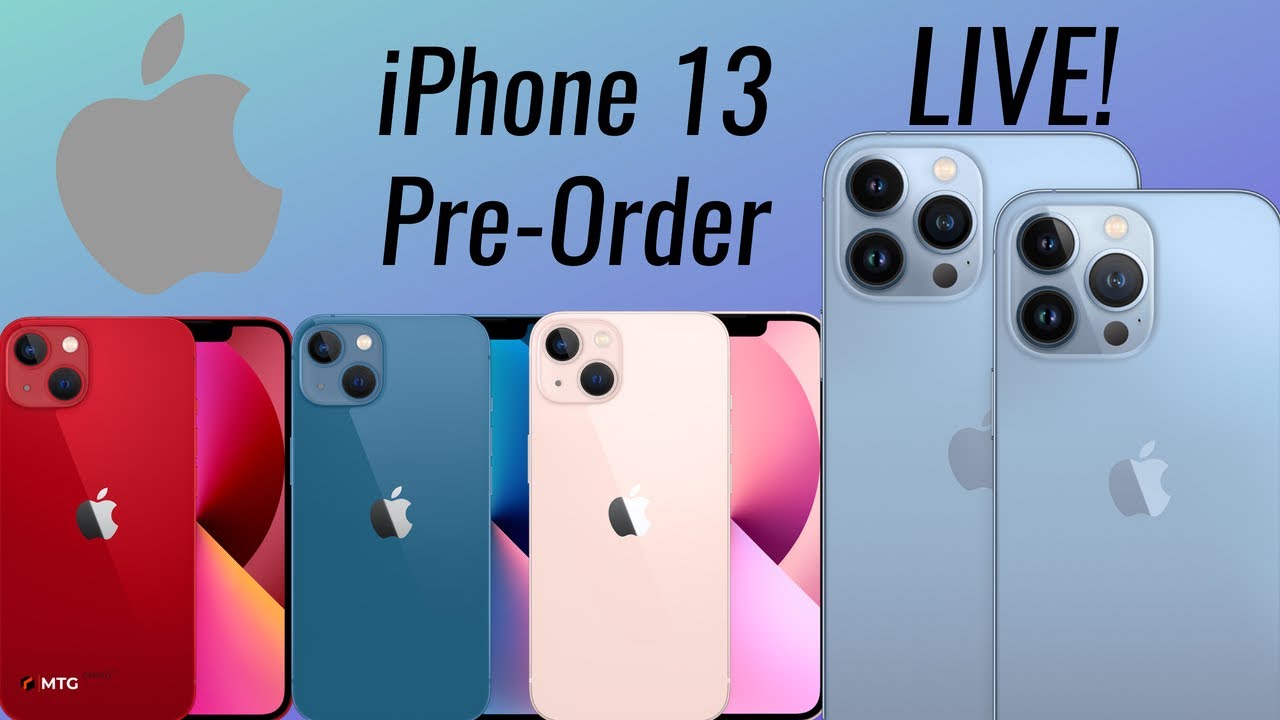 iPhone 13 Pre-Order Day!! (What Did I Pre-Order?) - YouTube