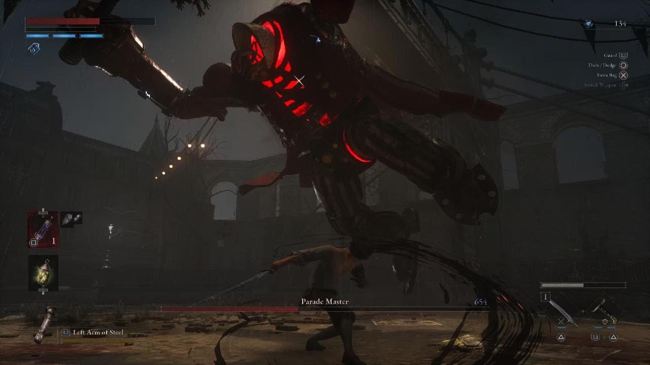 Lies of P Demo: Parade Master Boss Fight - YouTube