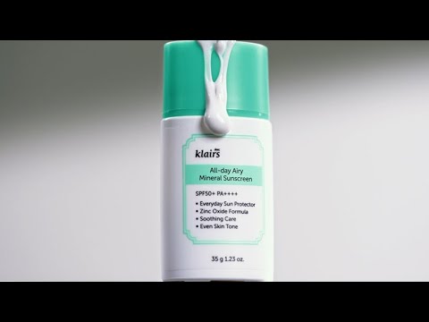 All-day Airy Mineral Sunscreen - Feel the Light ☀️ - YouTube