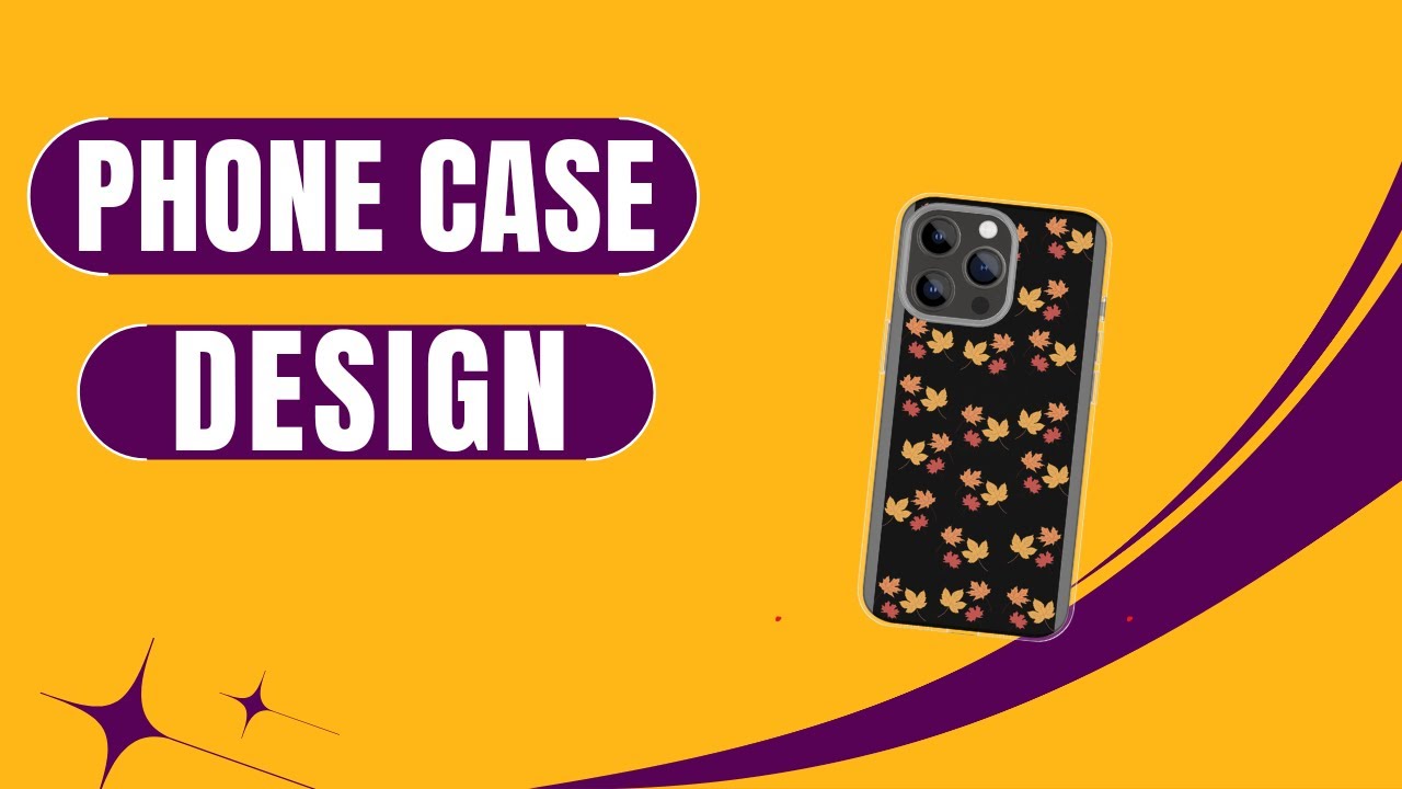 Print On Demand Phone Case Design || Easy Phone Case Design - YouTube