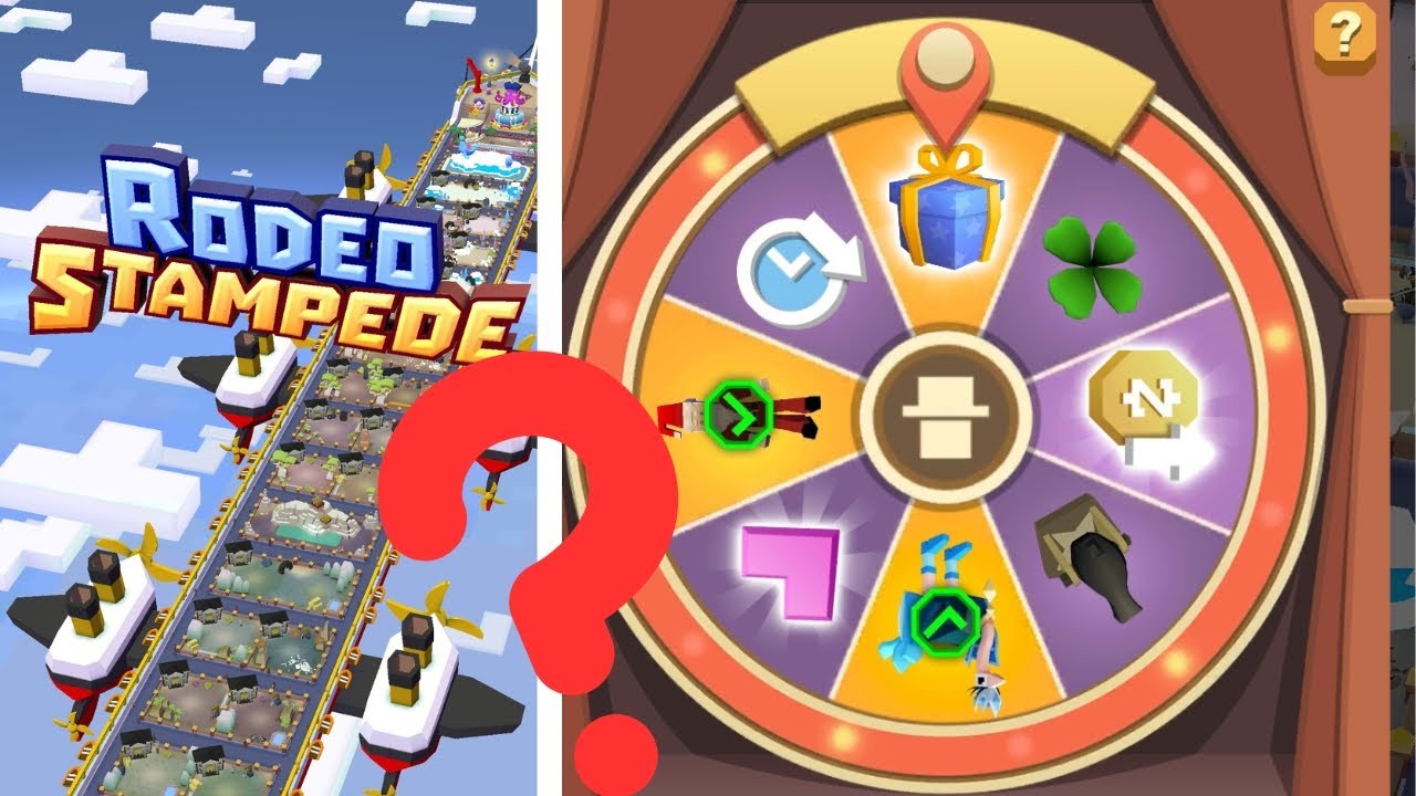 SPIN the WHEEL in RODEO STAMPEDE - YouTube