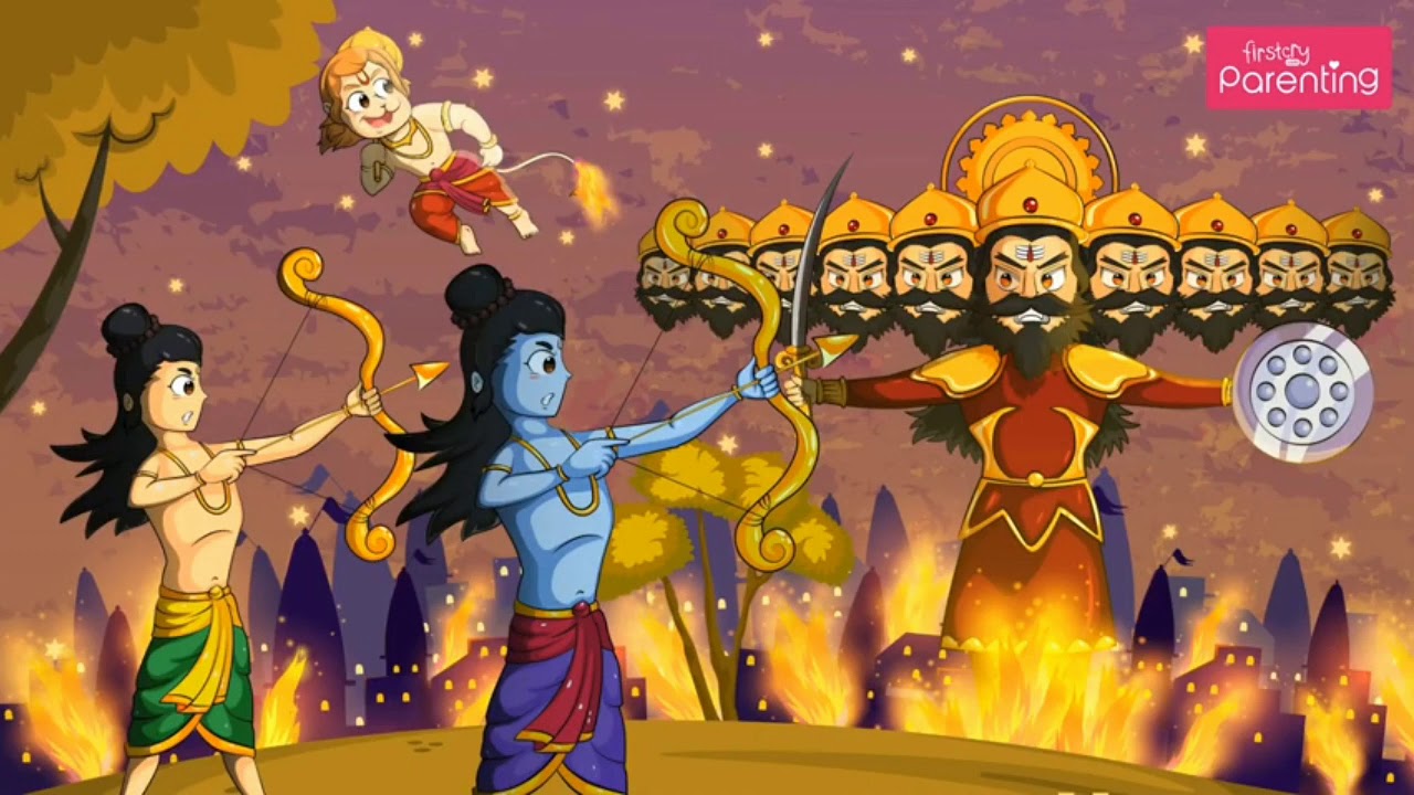 Navratri story for Kids.. - YouTube
