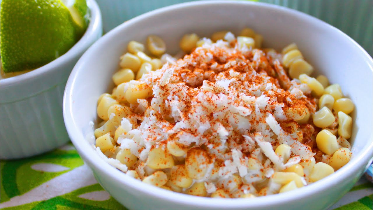 Esquites Mexicanos - Elote en vaso | receta facil - YouTube