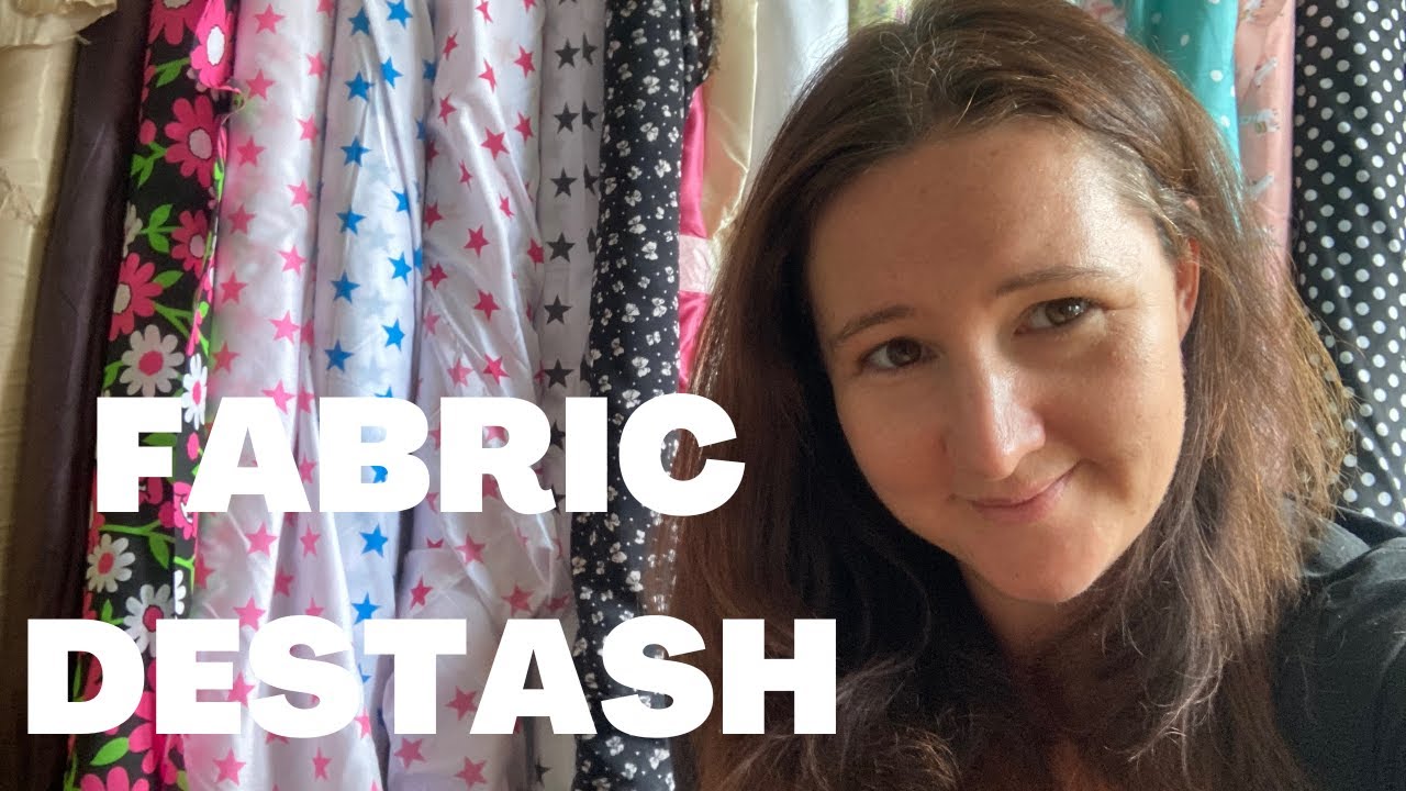 SO MUCH FABRIC IN MY STASH - Fabric Destash and Clear Out - YouTube