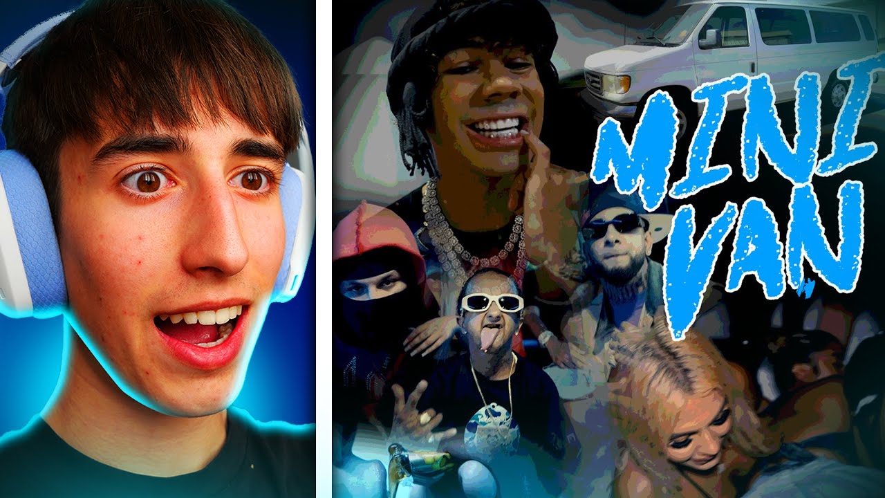 REACCIÓN a Mini Van - Lil JouJou, Slayter, Midnvght - YouTube
