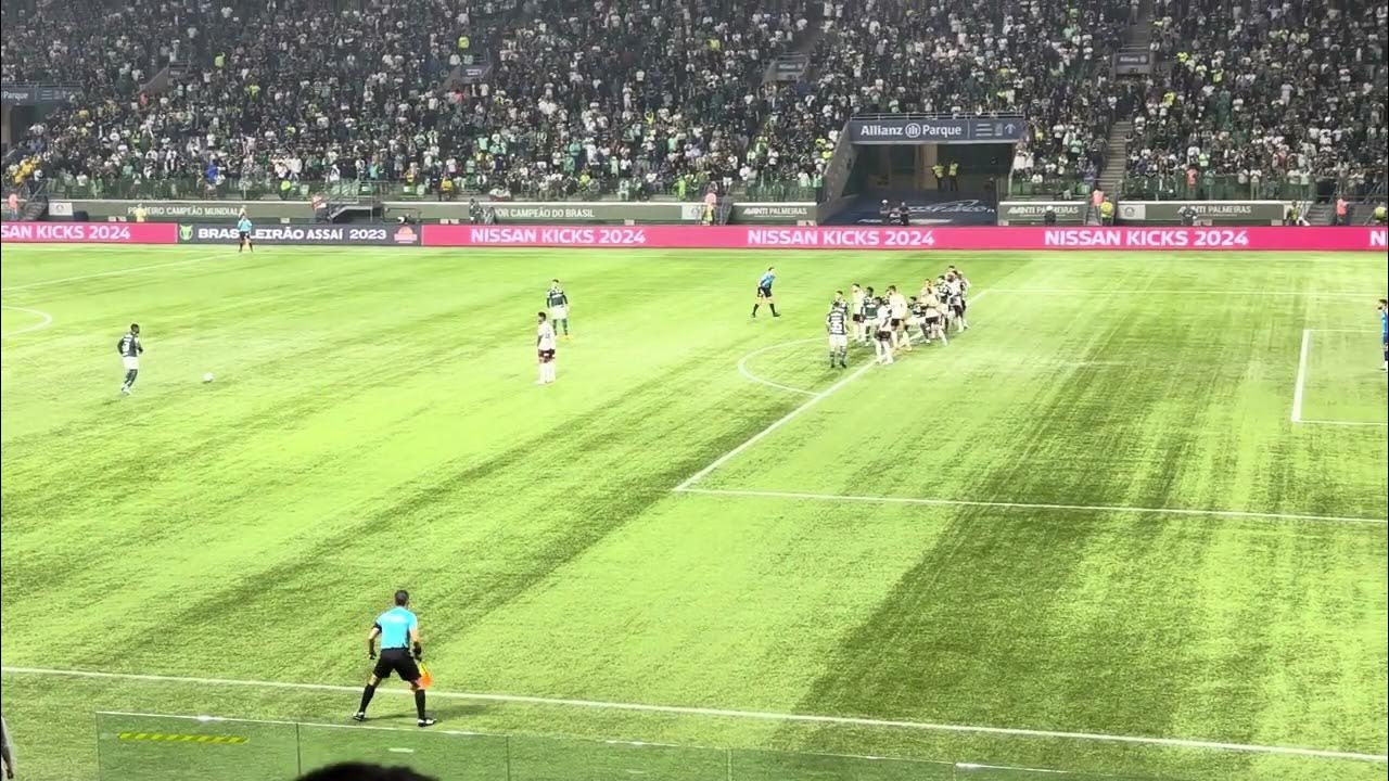 Gol invalidado pelo VAR - Palmeiras x Flamengo - estava impedido ...