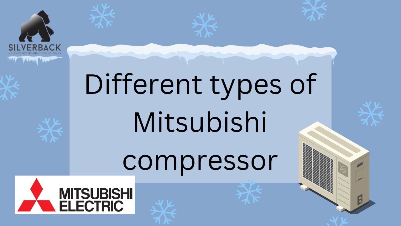 Different types of Mitsubishi compressor - YouTube