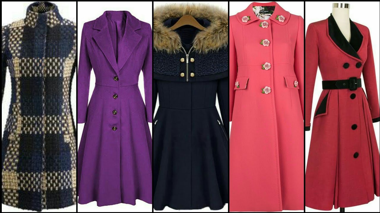 Stylish and beautiful coats designs for women - YouTube
