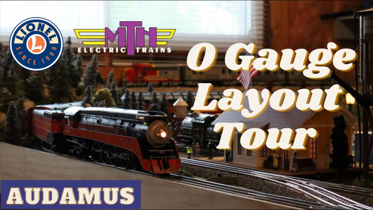 O Gauge Layout Tour #trains #lionel - YouTube