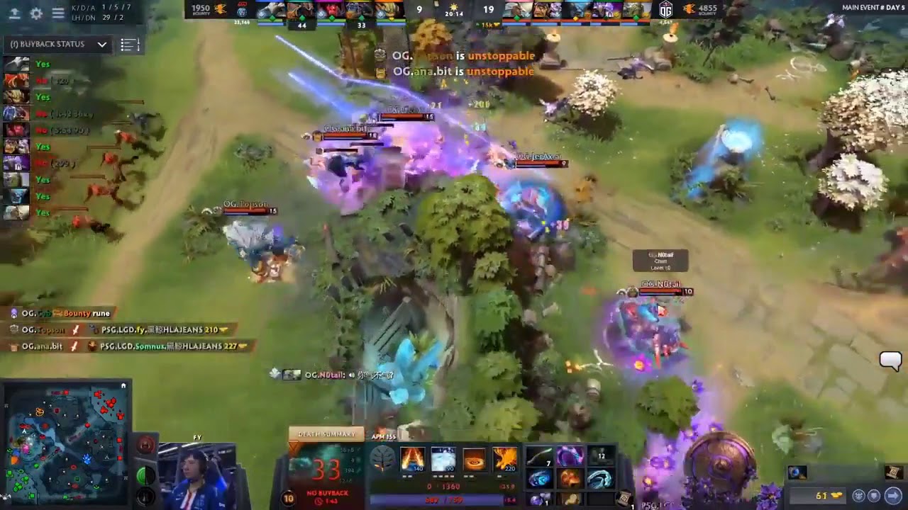 OG.Ana Alchemist 23K Net Worth 22 Mins rekt LGD squad at TI9! - YouTube