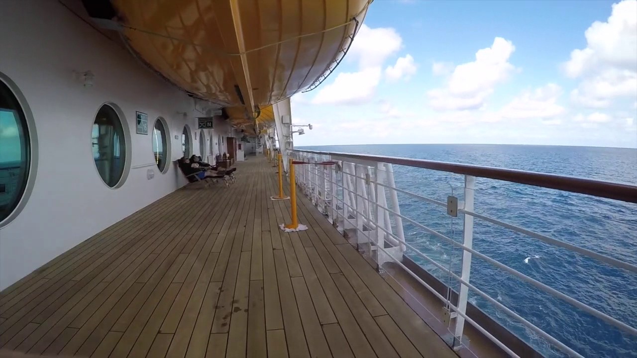 Disney Wonder Running Track - YouTube