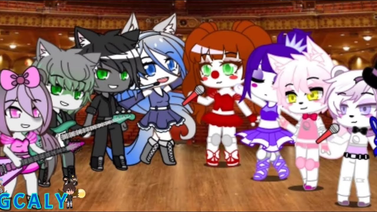Old Video | Sister Location vs Timber & Friends (FNAF OCs) Singing ...