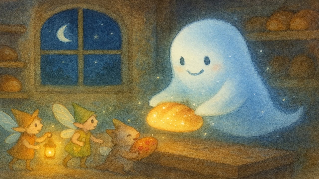 The Gentle Ghost’s Night Bakery A Magical Bedtime Story for Kids - YouTube