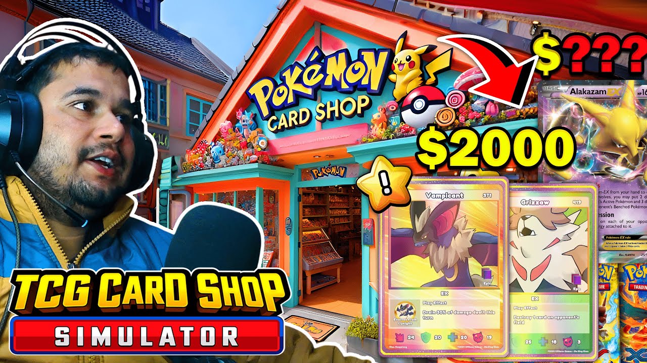 I Spent $10,000 to Build the Ultimate Pokémon Store🤑| TCG Card Shop ...