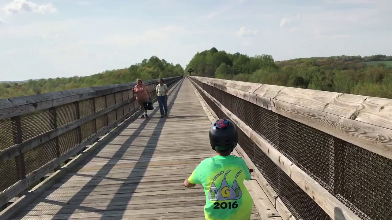 High bridge trail Virginia - YouTube
