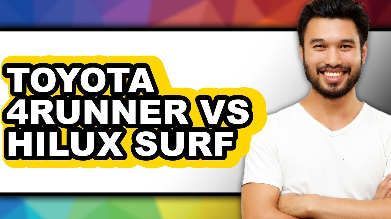 Toyota 4Runner vs Hilux Surf - Which is Better? - YouTube