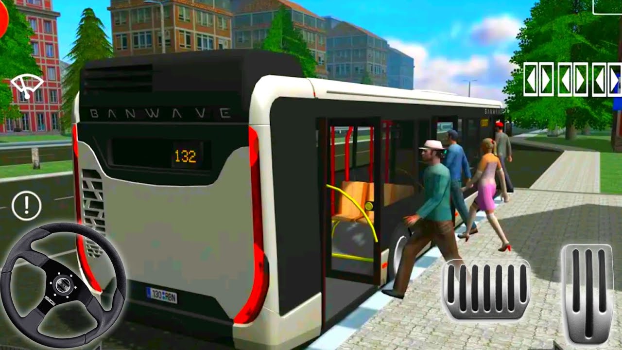 Public Transport Bus Simulator Game Play Video.[Android Gameplay] - YouTube