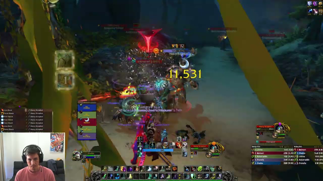 World of Warcraft - Shadowlands 9.2.7 - 1380 - M24 YARD - YouTube