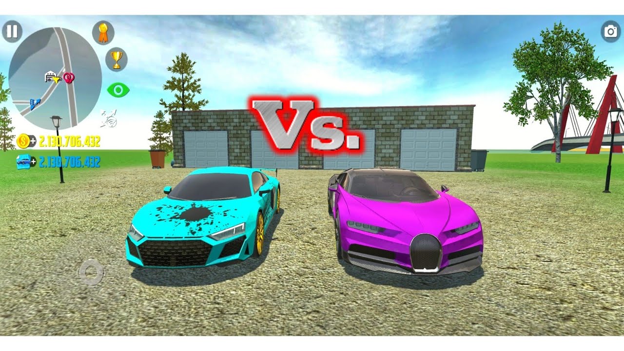 Audi R8 🆚 Bugatti Chiron _ Driving on the Highway - YouTube