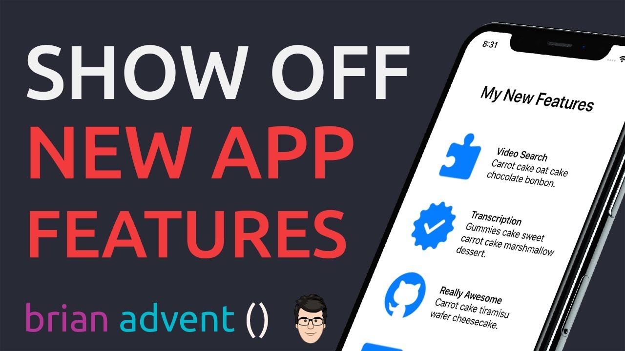 Ios Swift Tutorial Show Off New App Features With Style Youtube 7253
