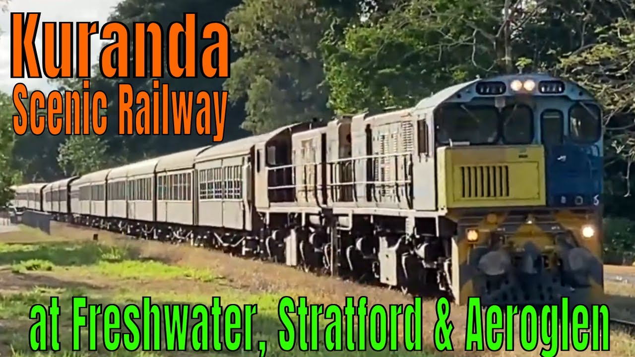 KURANDA SCENIC RAILWAY (Video #7) - Queensland Rail KSR Trains at ...