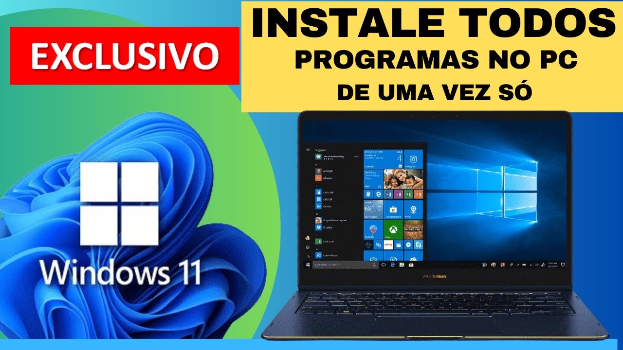 COMO INSTALAR TODOS PROGRAMAS DE UMA SÓ VEZ DEPOIS DE FORMATAR SEU PC ...