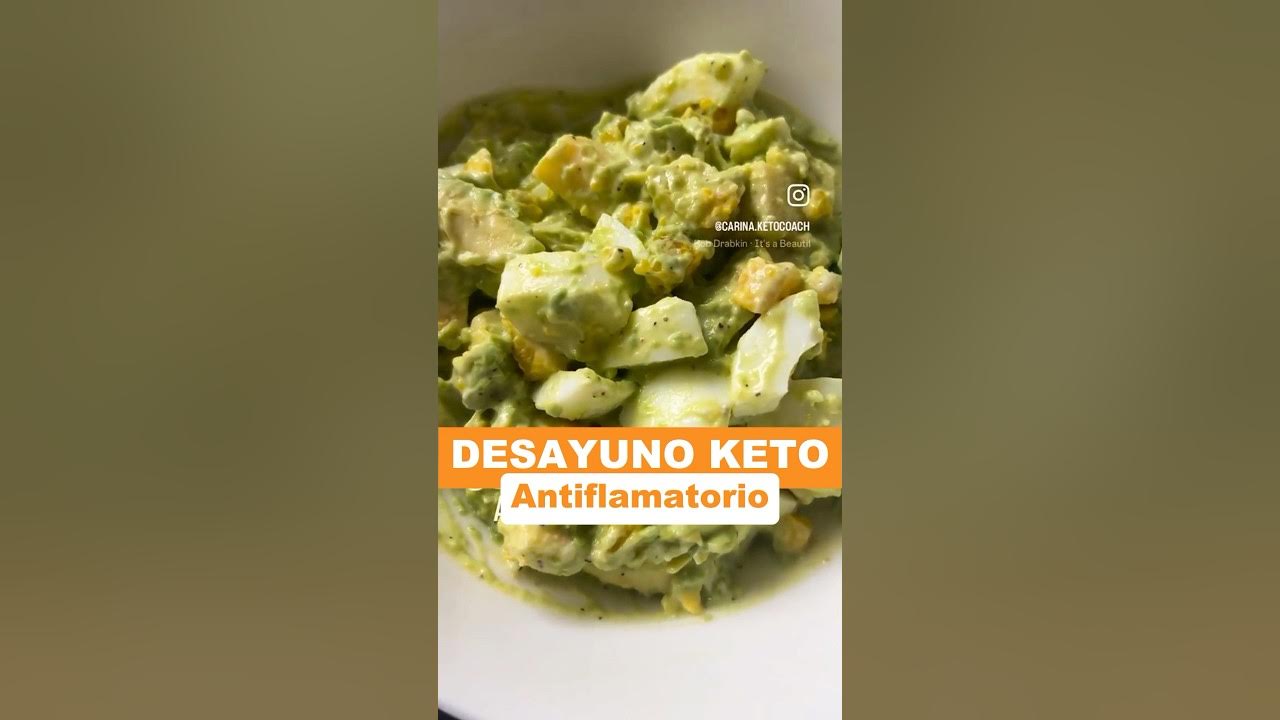 Desayuno KETO ANTIFLAMATORIO Ayudará a tu cuerpo a OXIDAR GRASA #dietacetogenica - YouTube
