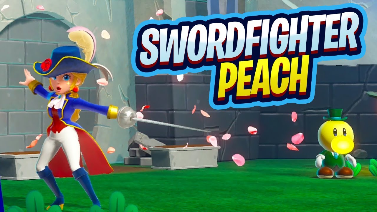 SwordFighter Peach Gameplay | Princess Peach Showtime - YouTube
