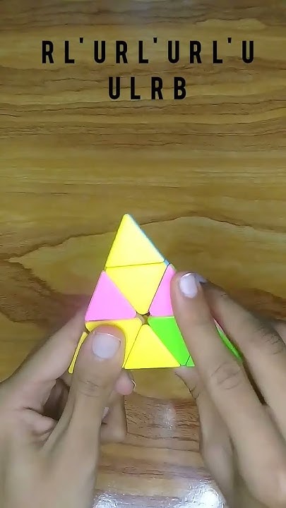 Easy pattern on pyraminx #shorts - YouTube