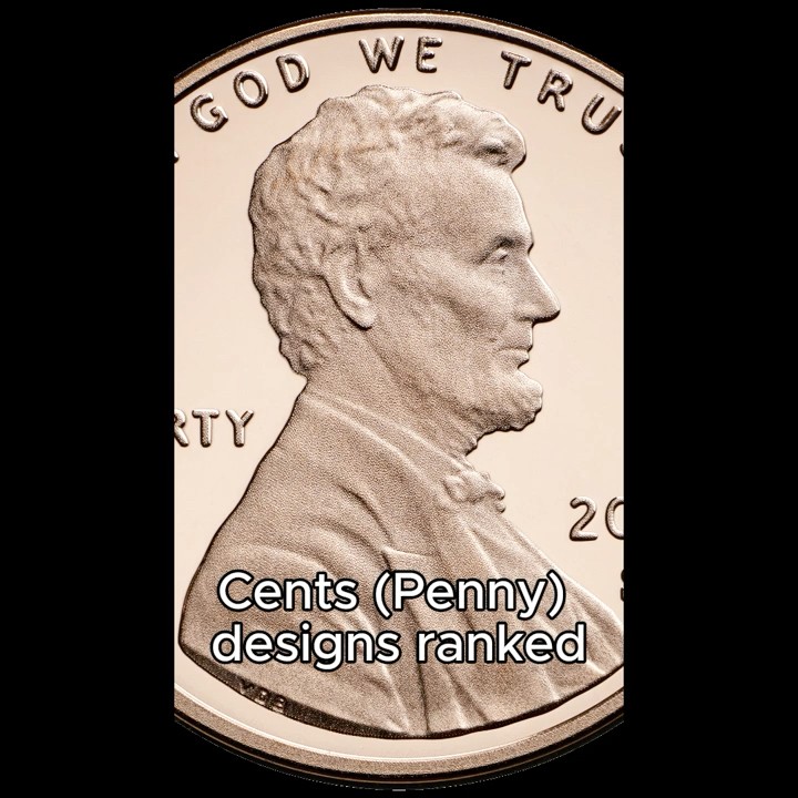 Cent (Penny) designs ranked #coin #coincollecting #penny - YouTube