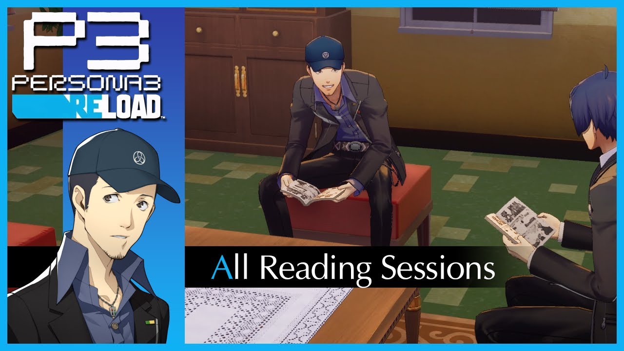 Reading Manga with Junpei - Persona 3 Reload - YouTube
