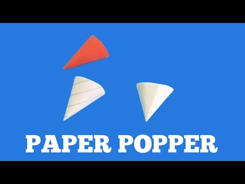 How to Make Paper Popper | Easy and Loud Paper Popper | Fun DIY #diy # ...