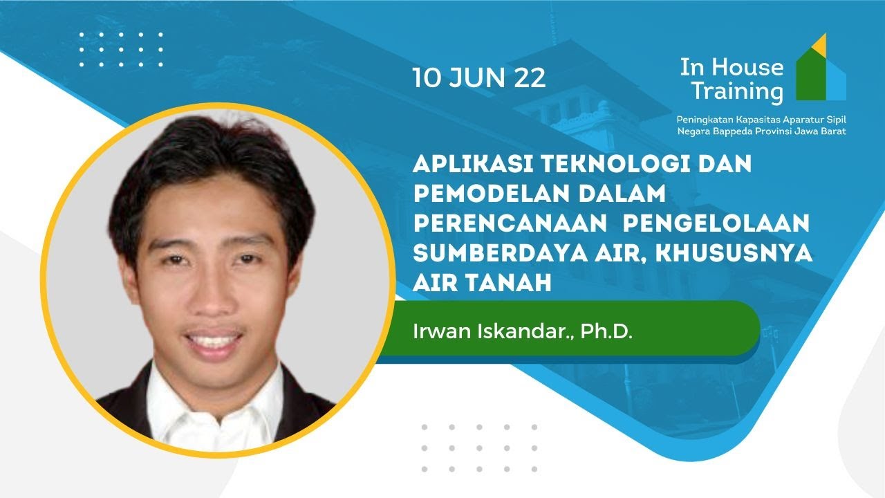 IHT BAPPEDA JABAR #95 10 JUNI 2022 - APLIKASI DALAM PERENCANAAN ...