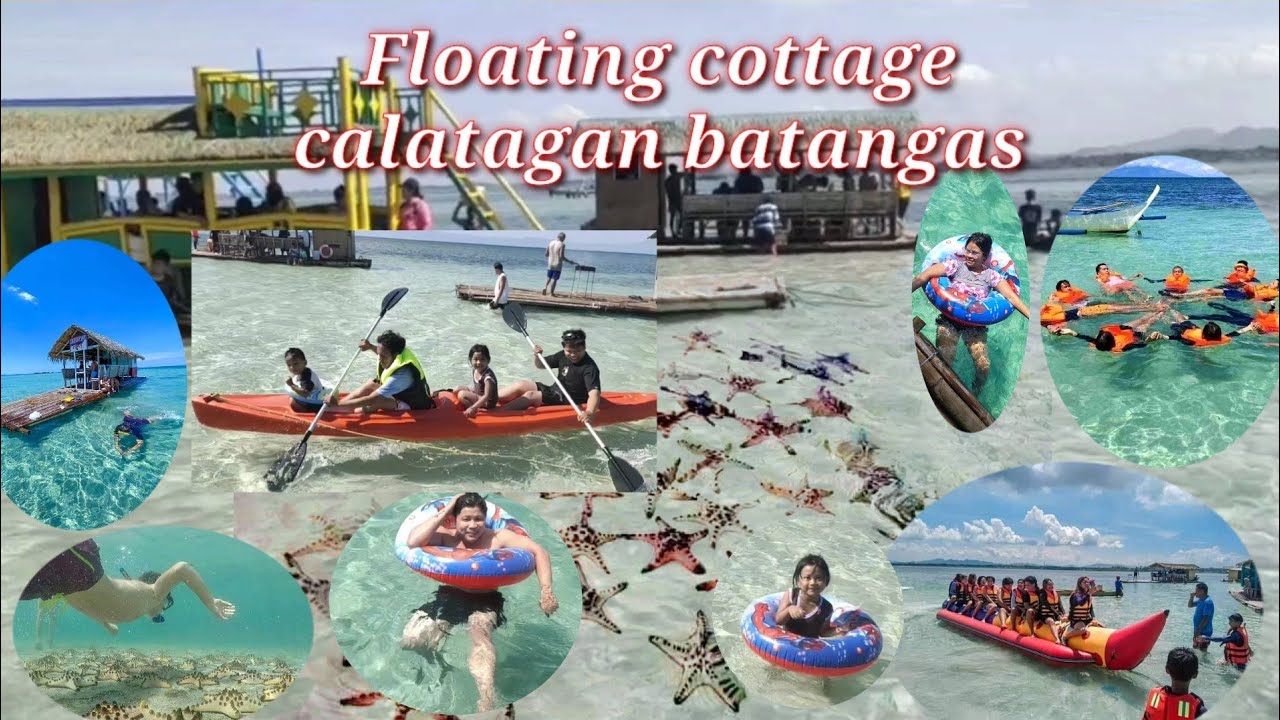 calatagan Batangas beach resort floating cottage little Boracay ...