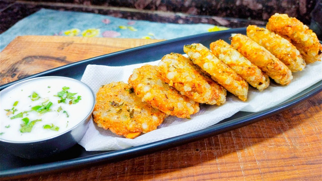 Fastings #meltsinyourmouth recipe फलाहारी साबूदाना वड़ा - YouTube