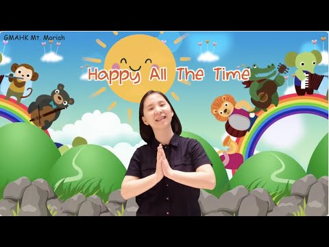 Happy All The Time | Action Song | Children Christian Song