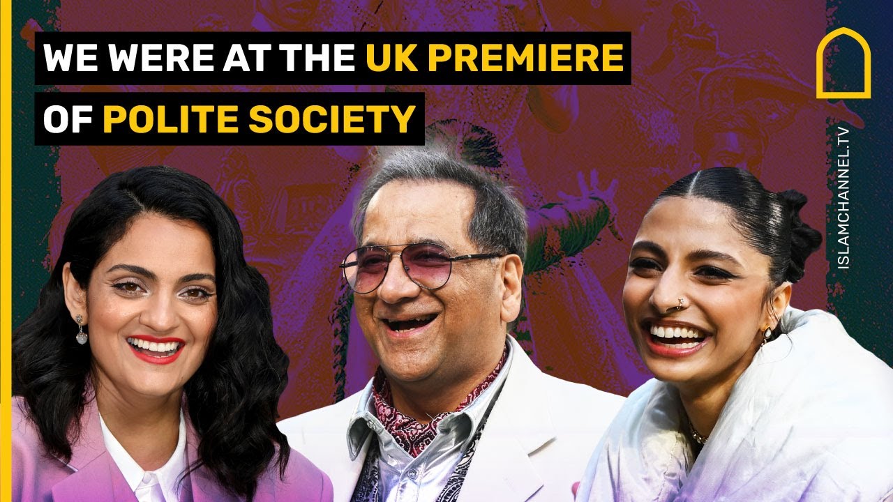 WE WERE AT THE UK PREMIER OF POLITE SOCIETY - YouTube
